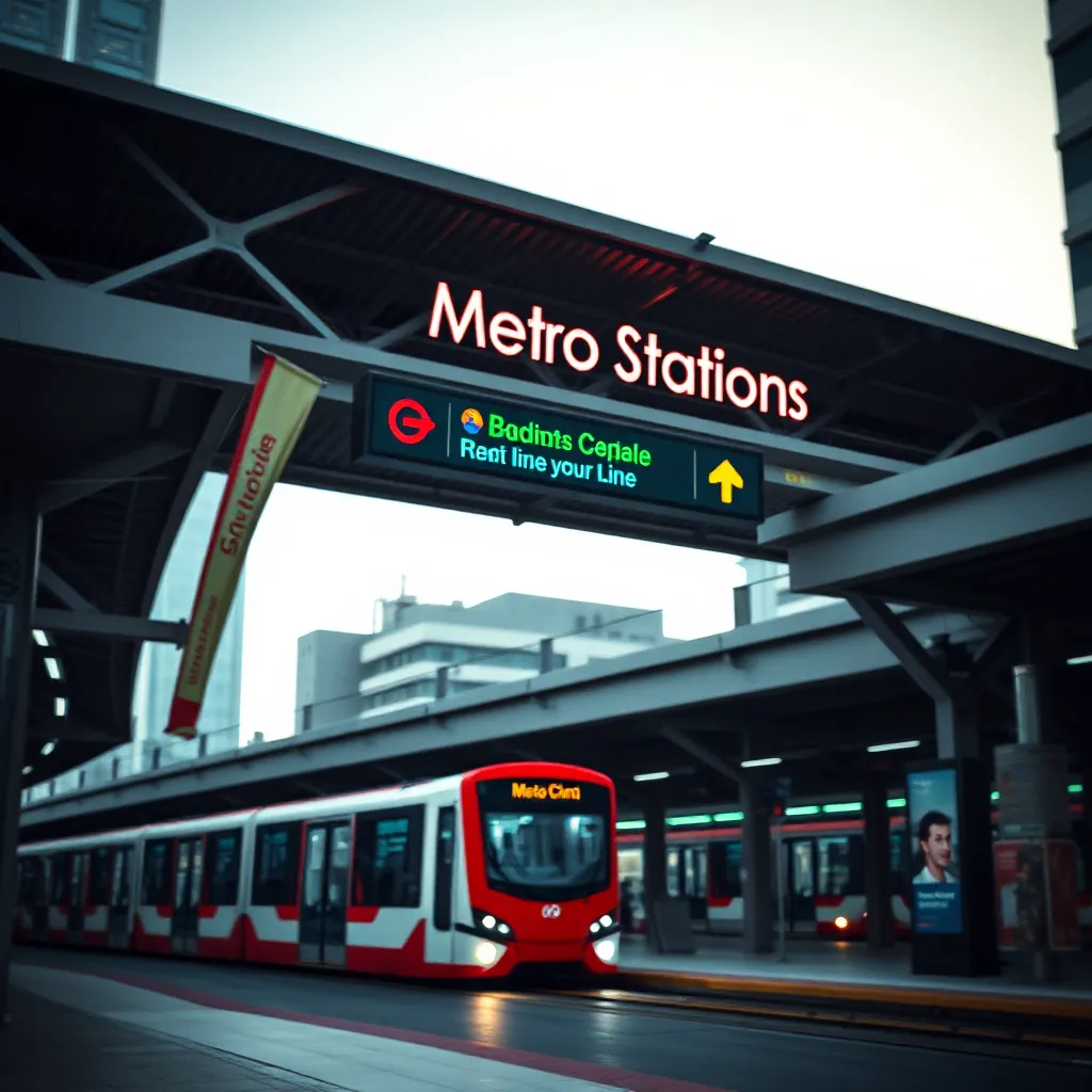 Exploring Dubai's Red Line Metro Stations: A Detailed Guide