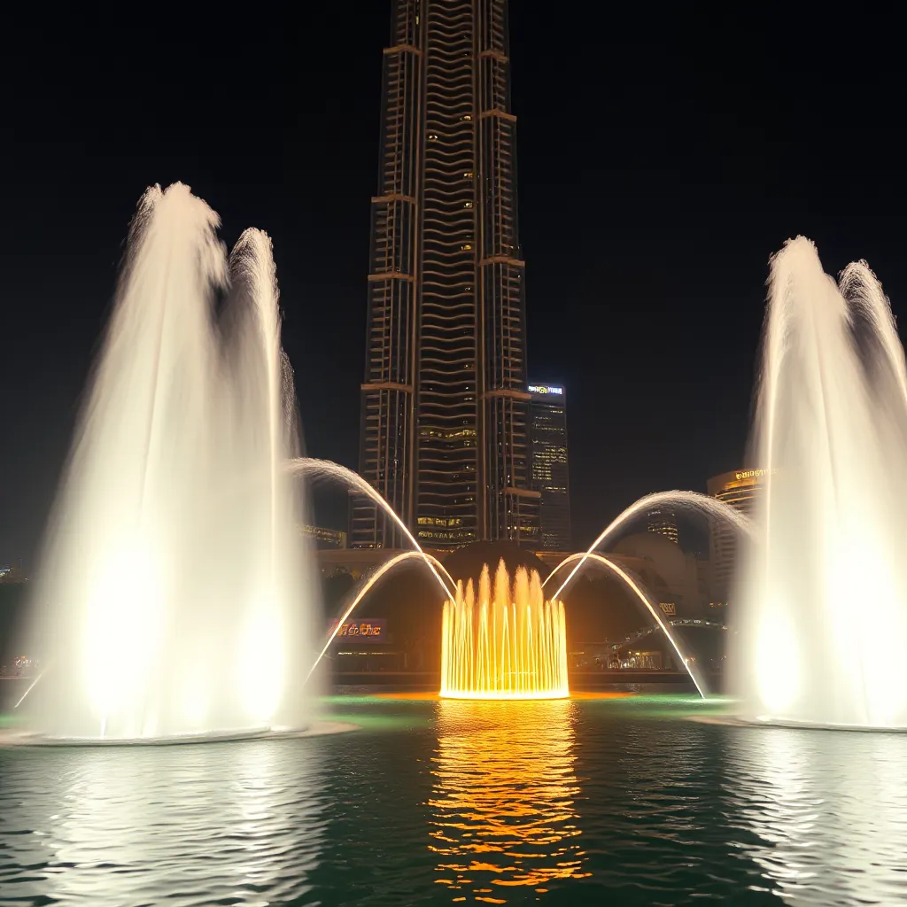 Burj Fountain Show Timings: A Detailed Overview